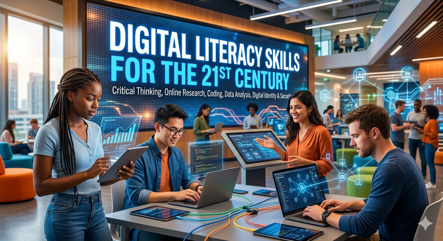 Digital Literacy Skills for the 21st Century - Enter To Study